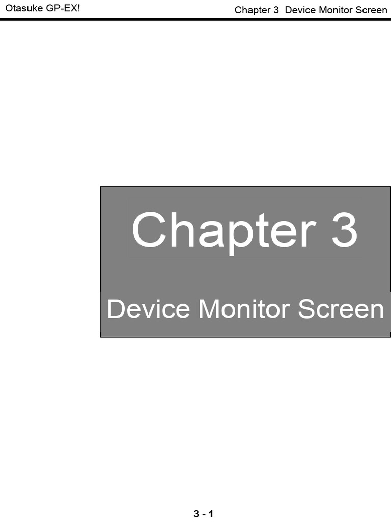 GPEX Ch3 DeviceMonitor 4th Edition Eng | PDF | Computer Monitor | Icon ...