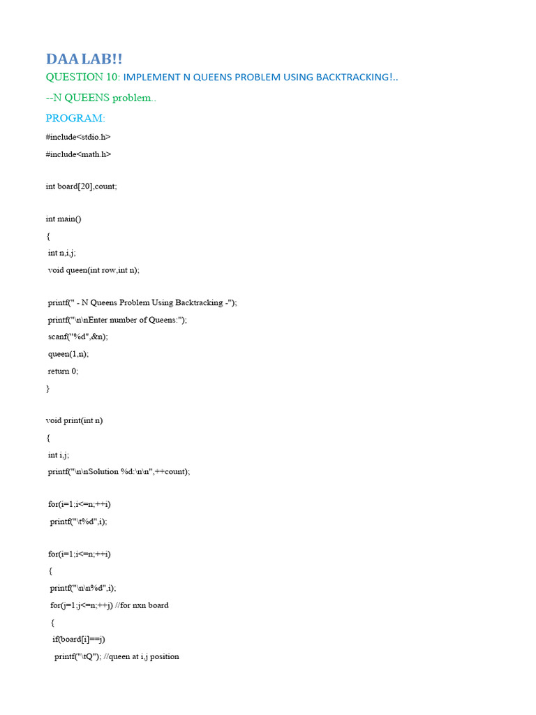 Daa Lab - 10 | PDF | Computers | Technology & Engineering