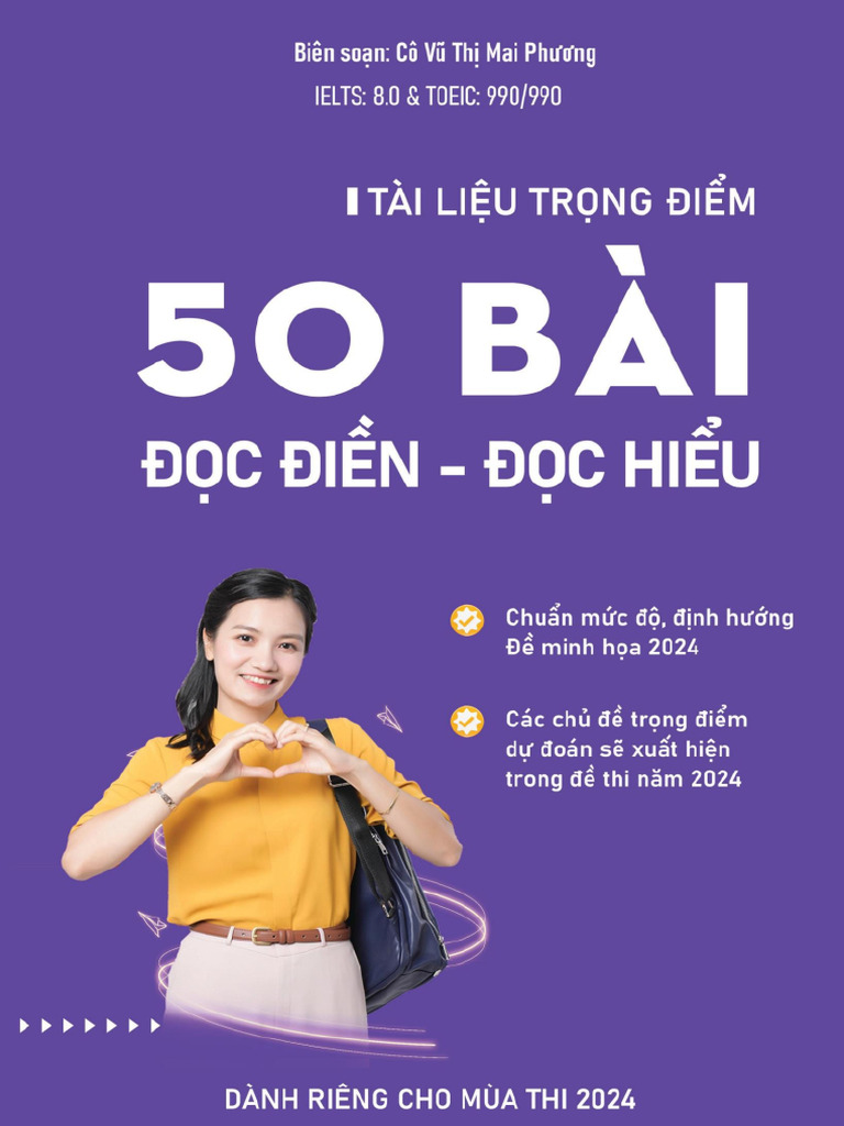 50 Bai Doc Dien Doc Hiểu Vu Thi Mai Phuong | PDF