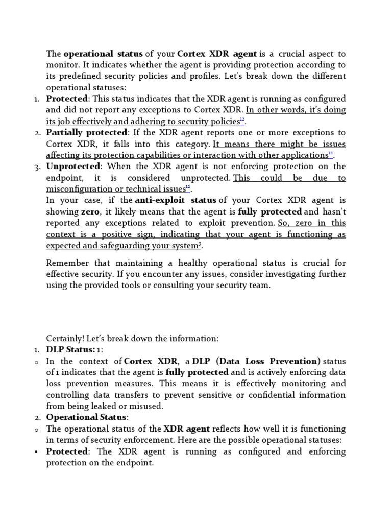 Cortex XDR Cytool Adaptive Policy Query | PDF | Computing | Information ...