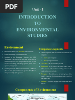 Environmental Studies Notes For Ug 1st Sem PDF | PDF
