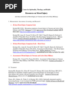 Moral Injury and Distress Scale (MIDS) | PDF | Morality | Psychology