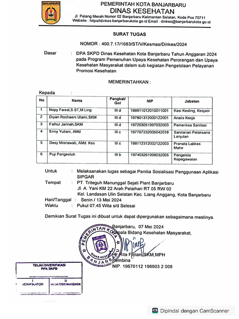 Sosialisasi Penggunaan Aplikasi Sipgar Di PT. Triteguh Manunggal Sejati ...