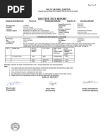 Test Certificate-Polycab Cables | PDF