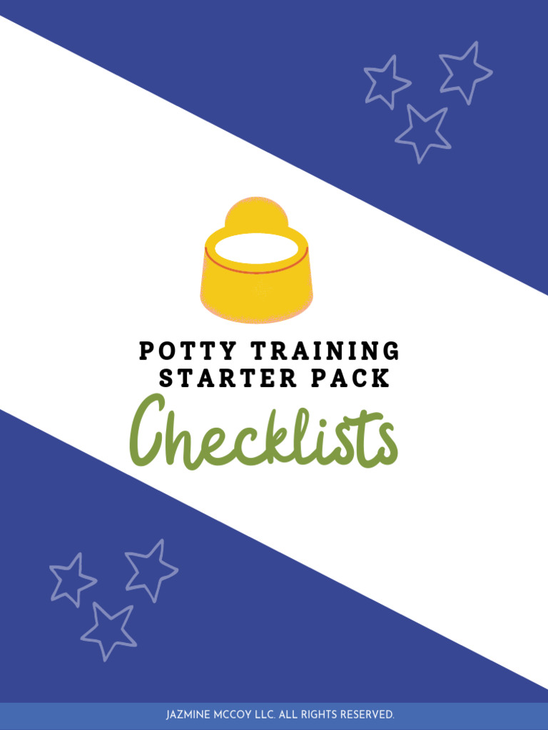 Potty Training Starter Pack by Dr. Jazmine The Mom Psychologist | PDF ...