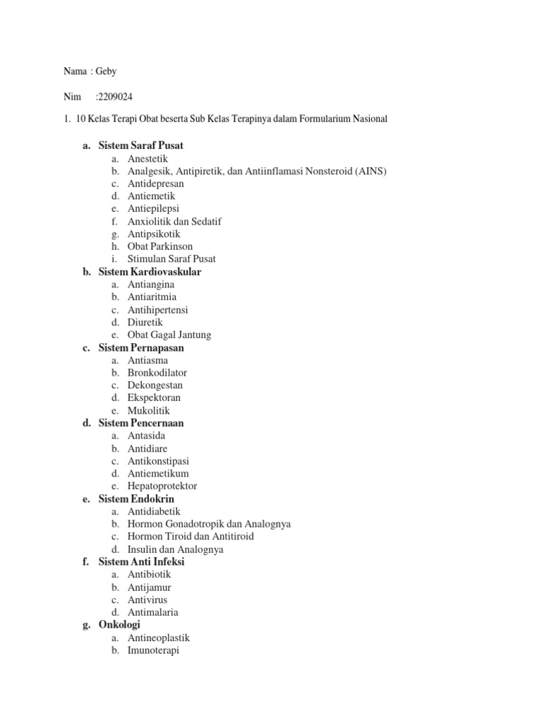 Tugas Geby Farmasi Rumah Sakit | PDF | Kesehatan Holistik | Pengembangan Diri