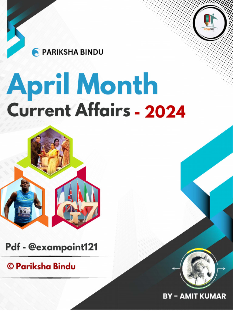 April Month Current Affairs 2024 | PDF