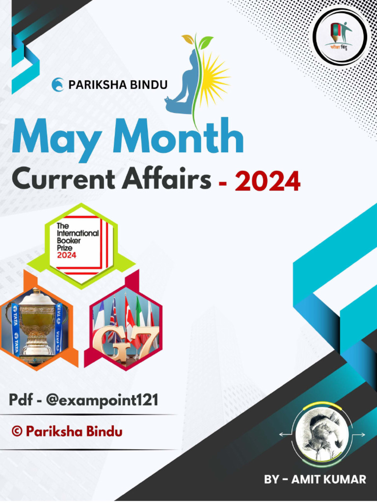 May Month Current Affairs 2024 | PDF