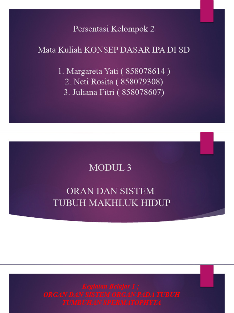 Tugas Persentasi Kelompok 2 Makul Konsep Dasar IPA Di SD | PDF