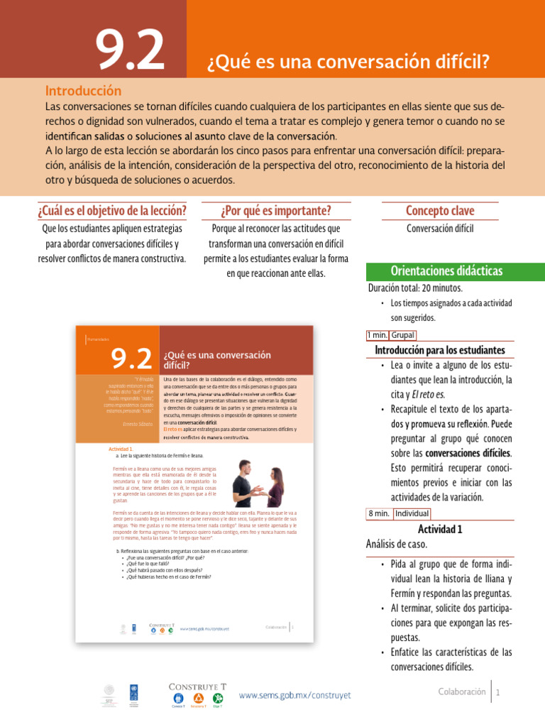 9.2_P_Que_es_una_conversacion_dificil_M3_R2 | Descargar gratis PDF ...
