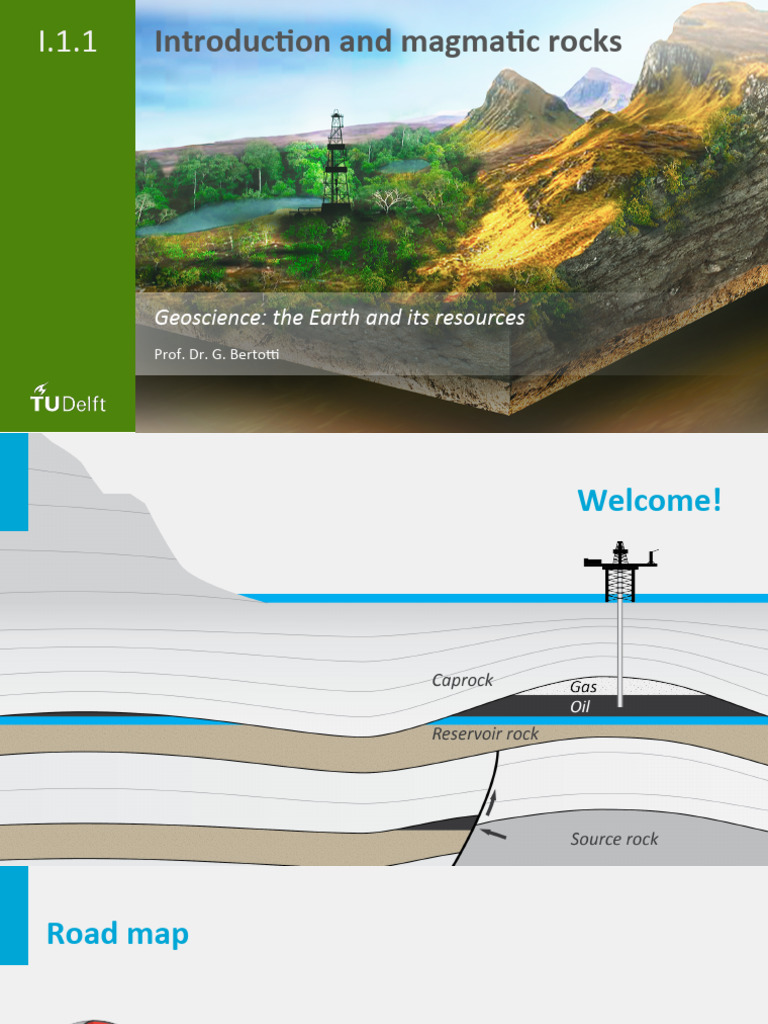 GEO101x 2016 I.1.0 Introduction and Magmatic Rocks-Slides | PDF | Magma | Igneous Rock