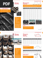 Sheet Pile Specifications Guide | PDF | Building Materials