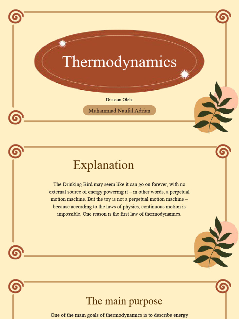 THERMODYNAMICS | PDF | Heat | Entropy