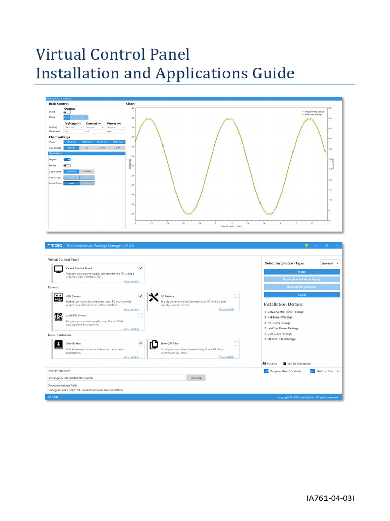 VCP Ins e | PDF | Installation (Computer Programs) | Power Supply