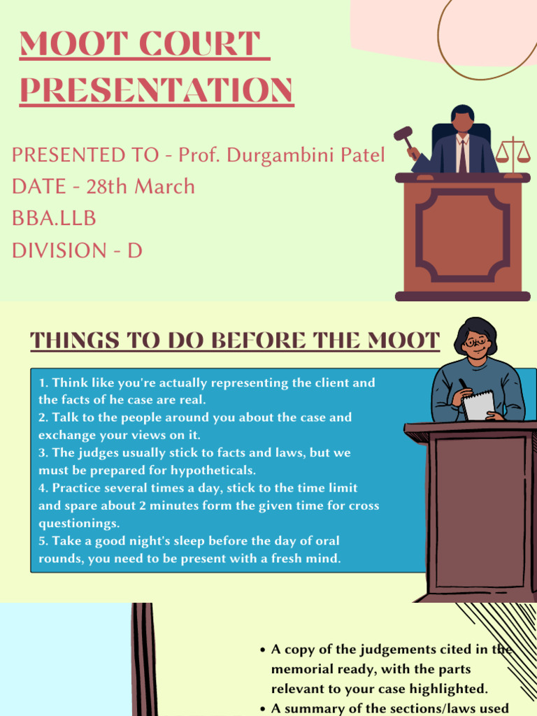 MOOT COURT PRESENTATION | Download Free PDF | Judge | Body Language