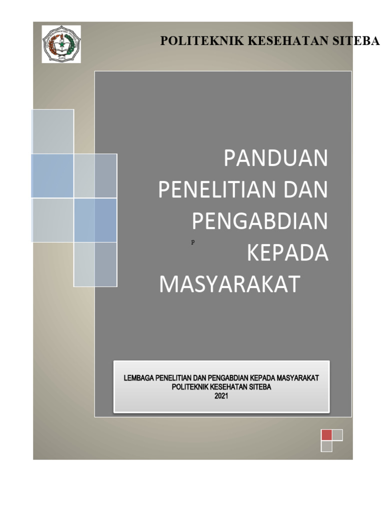 Panduan LPPM | PDF