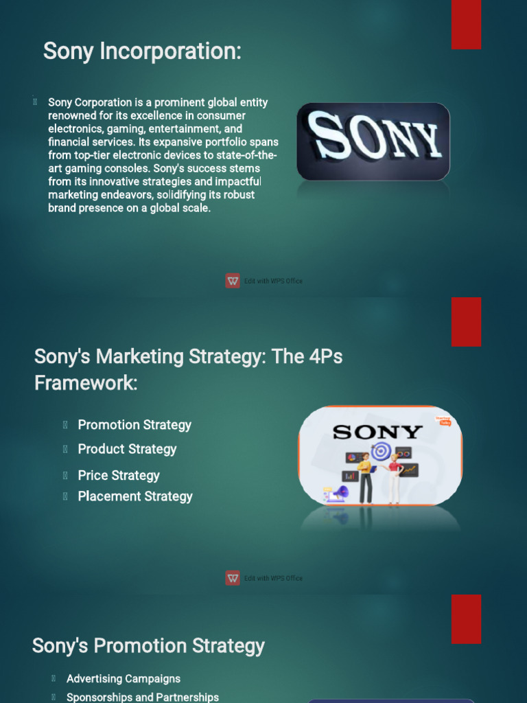 sony ppt | PDF
