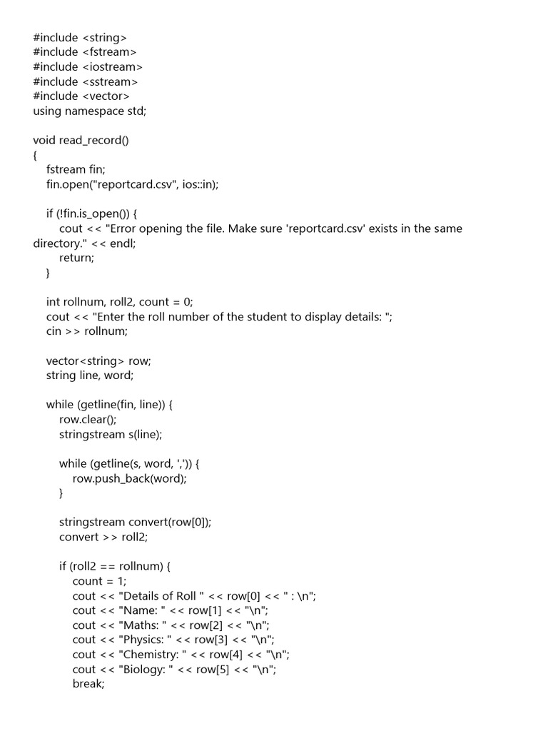 Source Code and Explaination | PDF