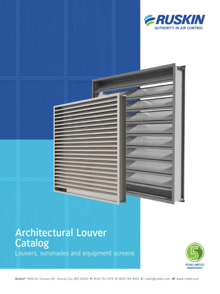 Louver and Architectural Solutions Brochure 6935 | PDF