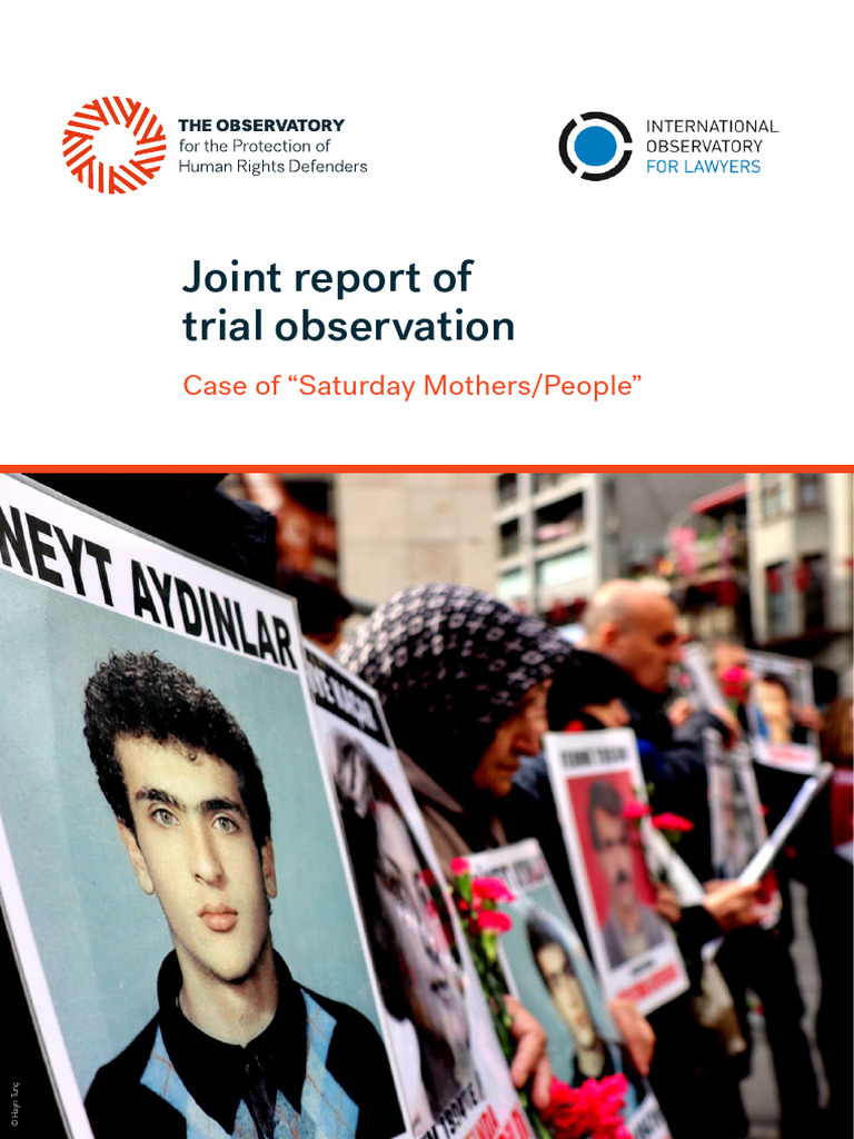 Report_Joint report of trial observation Case of “Saturday Mothers ...
