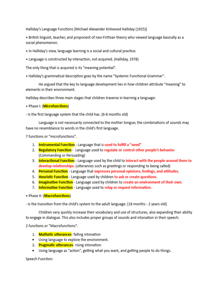 Halliday | PDF | Cognition | Learning