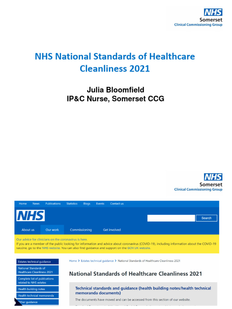 Cleaning-Standards-for-Practice-Managers-1 | Download Free PDF | Health ...