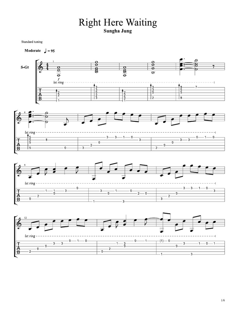 Right Here Waiting | PDF