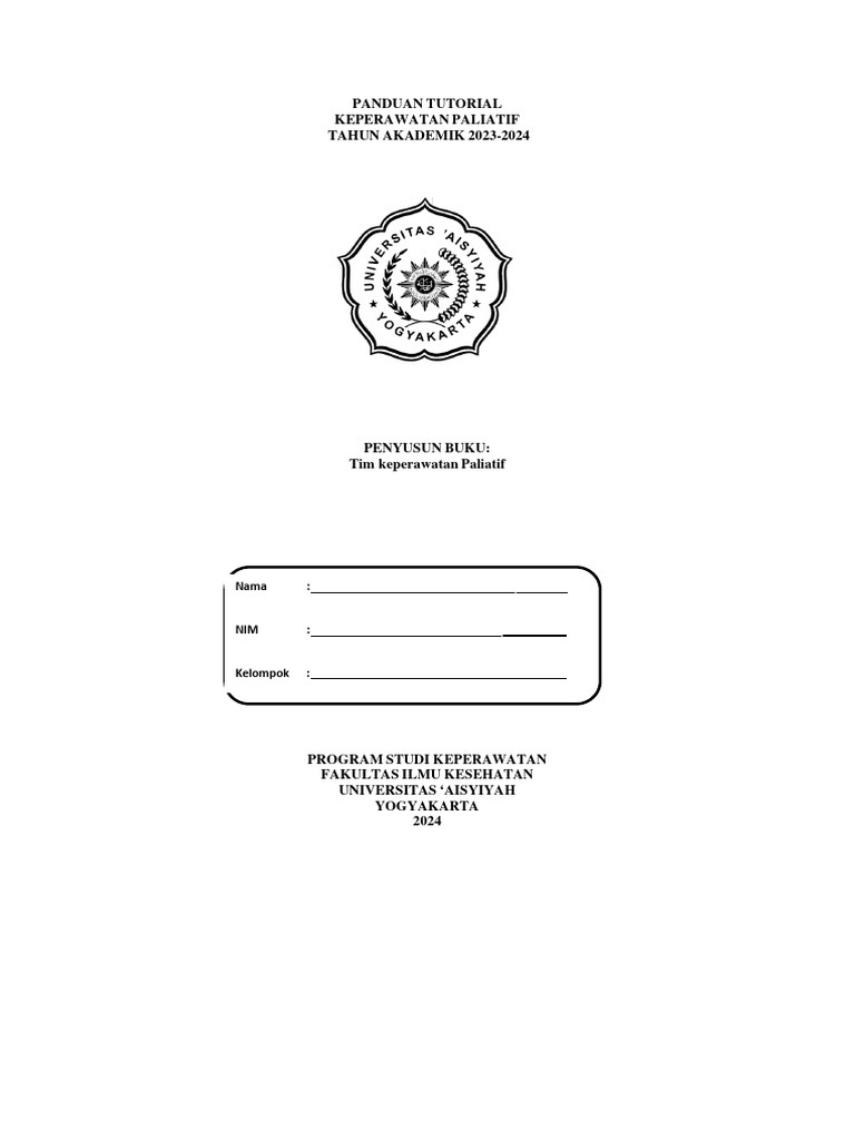 Panduan Tutorial Paliatif 2324 | PDF