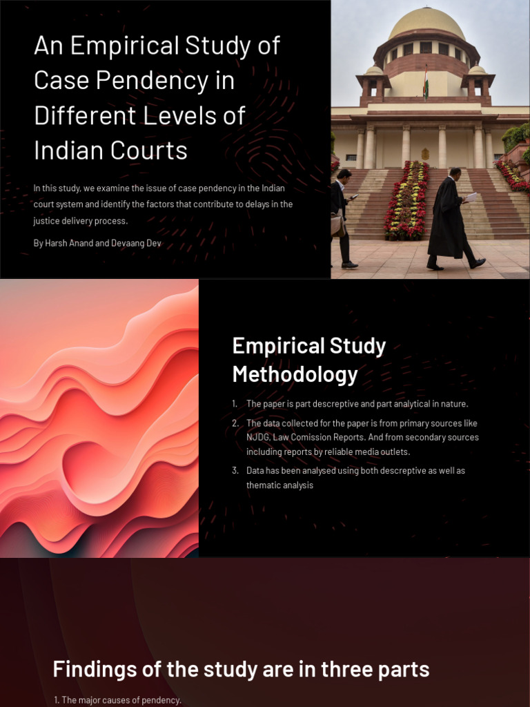 Indian Court Case Delays Analysis | PDF | Alternative Dispute Resolution | Appeal