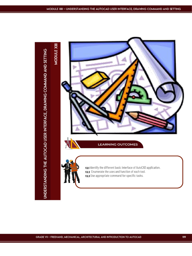 Drawing1 Module13 | PDF | Auto Cad | Window (Computing)