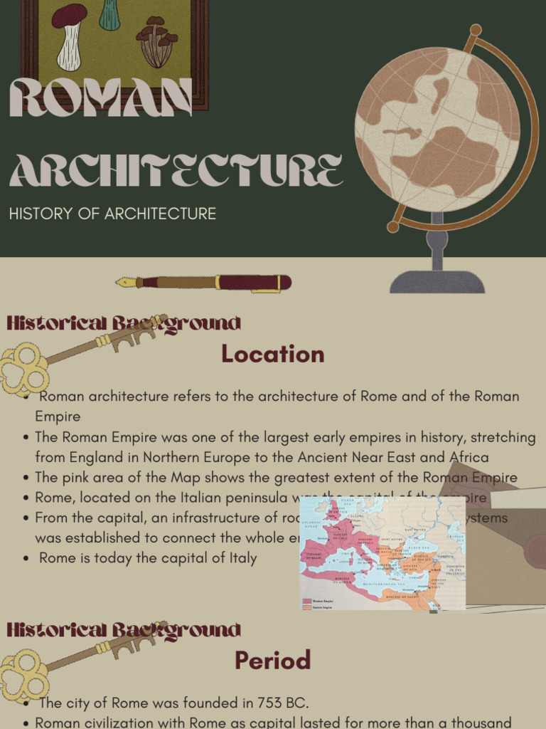 Roman Architecture | PDF | Ancient Rome | Vault (Architecture)