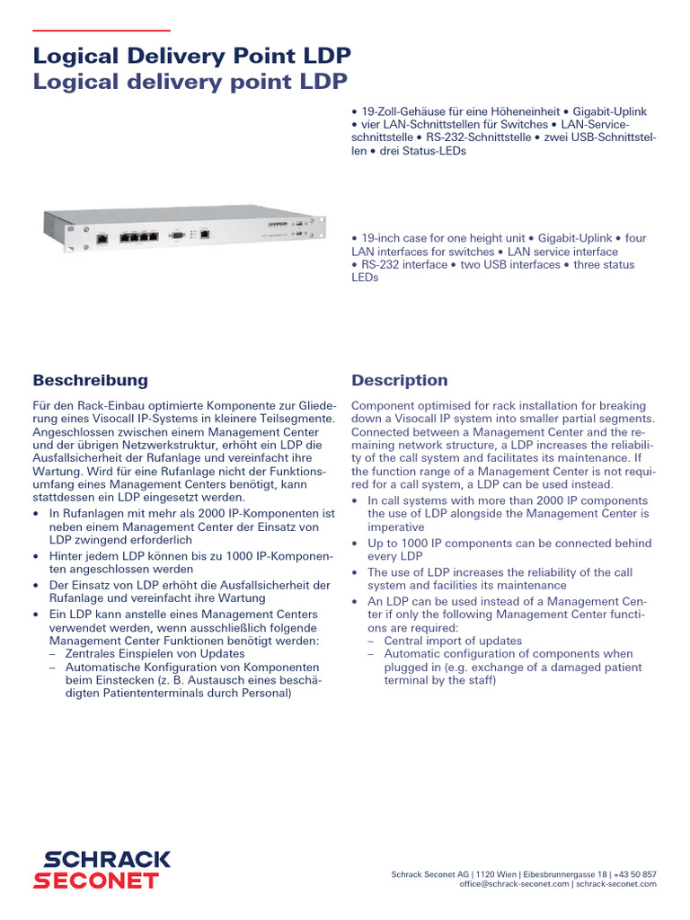 K Db 0061de En Ldp Logical Delivery Point V3 2 Pdf