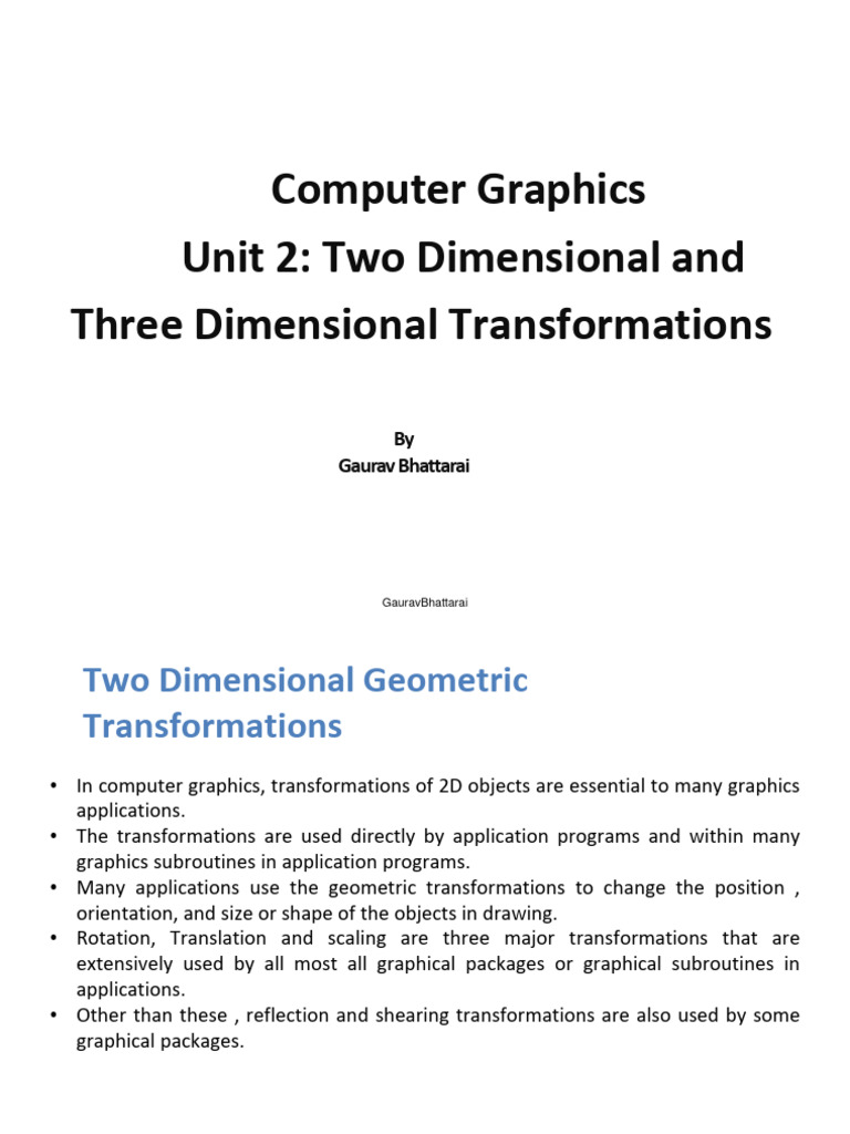 Computer Graphic Chapter 2 | PDF | 2 D Computer Graphics | Cartesian ...