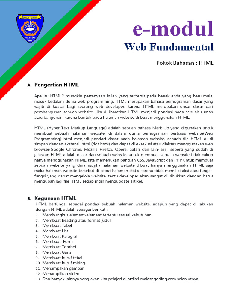 LKPD Web | PDF | Bisnis | Komputer