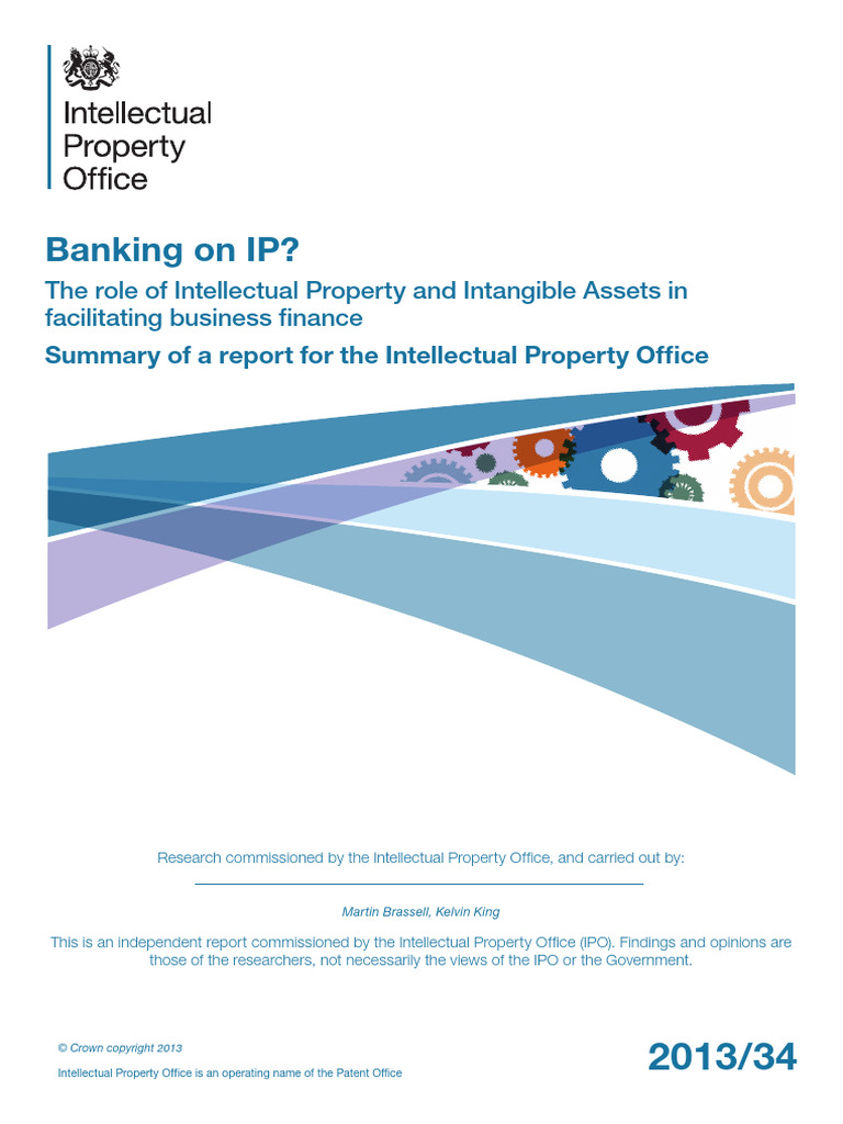 Bankin On IP-UKIPO - Summary Report | PDF | Intellectual Property ...