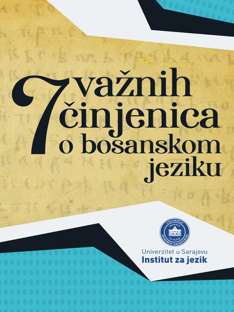 Činjenice o Bosanskom Jeziku | PDF