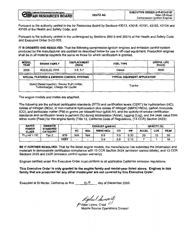 Arb 6dzxl05.7019 Carb | PDF