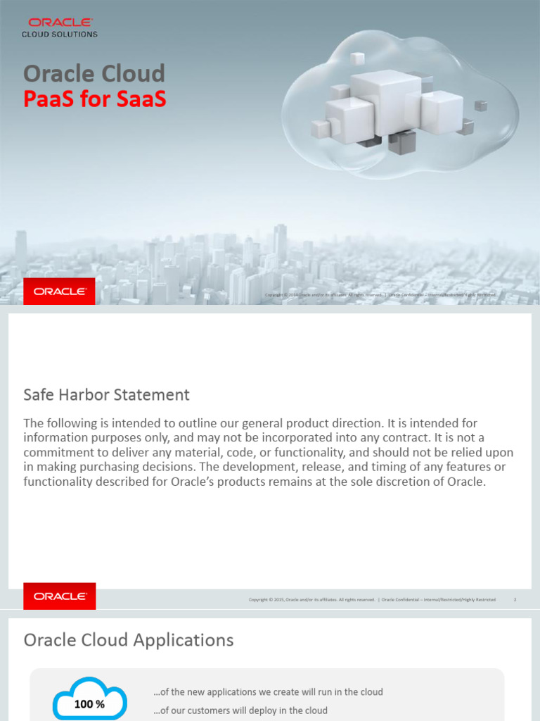 01-Tailor SaaS | PDF | Oracle Corporation | Cloud Computing