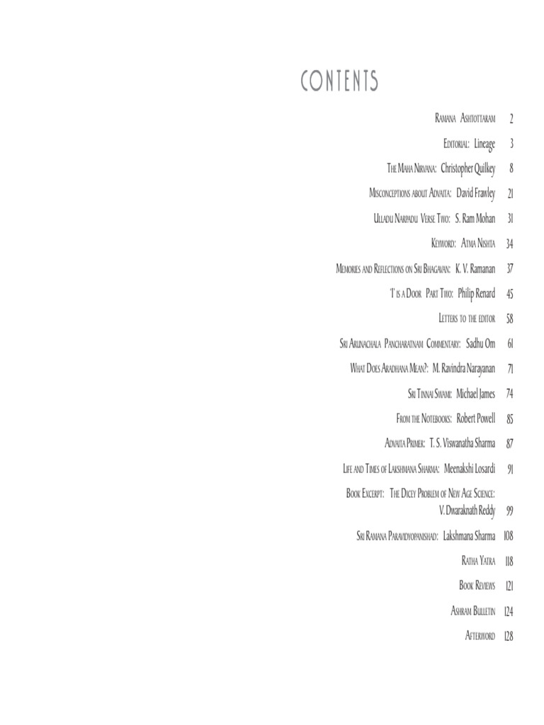 Mountain Path 2004 II April | Download Free PDF | Advaita Vedanta | Vedanta