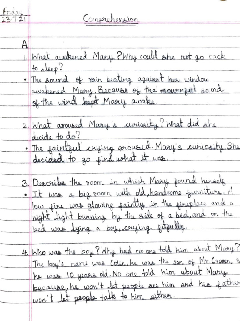 4. I’m Colin_Comprehension | PDF