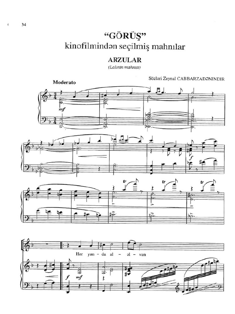 T. Quliyev - Arzular | PDF