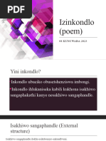 Izinhlobo Zemisho & Zezinkulumo | PDF
