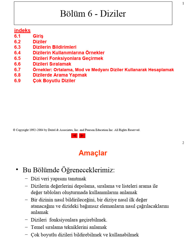 C - Programlama 6 Ek | PDF