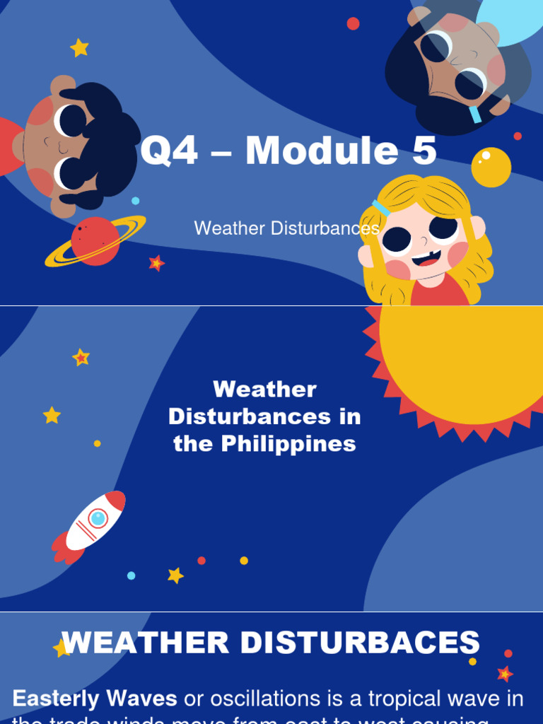 Weather Disturbances in the Philippines | PDF