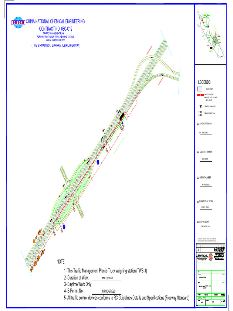 Construction TMP For Station 3 | PDF