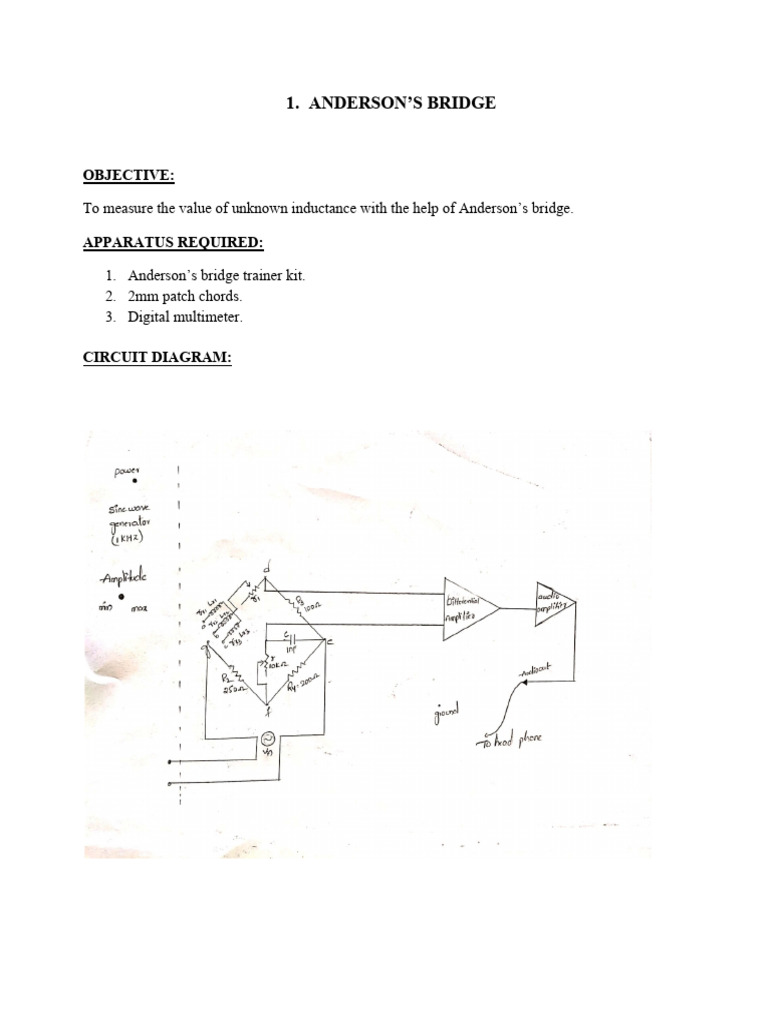 Eee ELECTRICAL MEASUREMENTS LAB MANUAL 10122019 | PDF | Electronics ...
