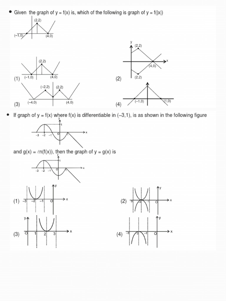 Transformation of Graph CH 2 | PDF