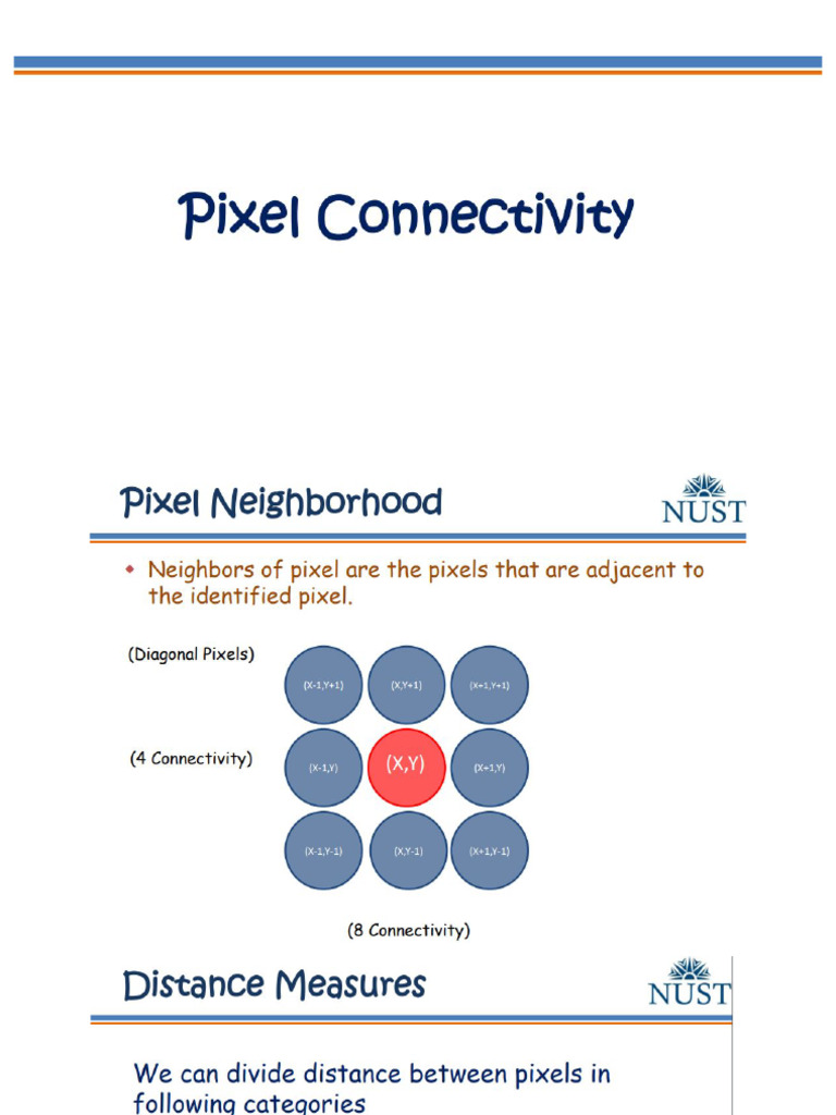 Pixel Connectivity | PDF