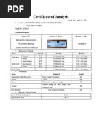 Declaration Letter - Product Shelf Life | PDF