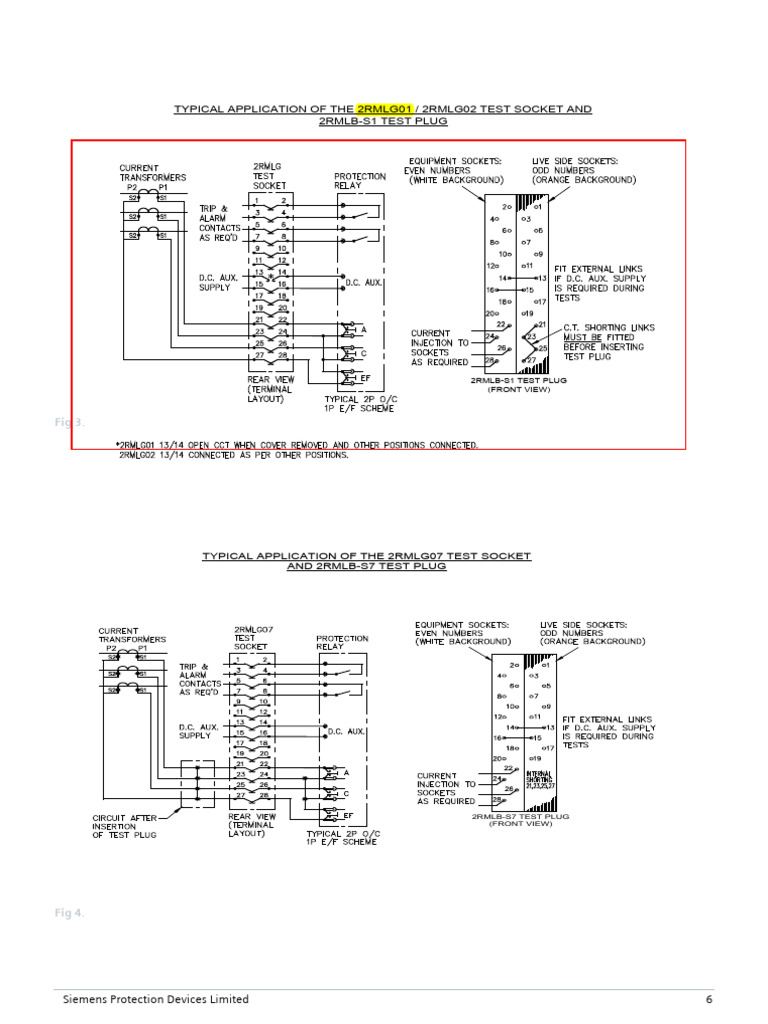 Siemens 2RMLG Test Block Applications | PDF